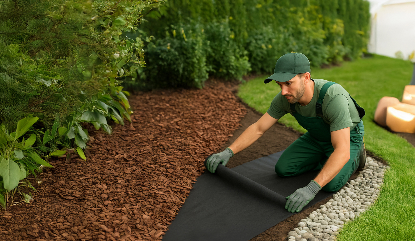 Netkaná textília – nevyhnutný pomocník v záhrade aj na stavbe | SVX SK