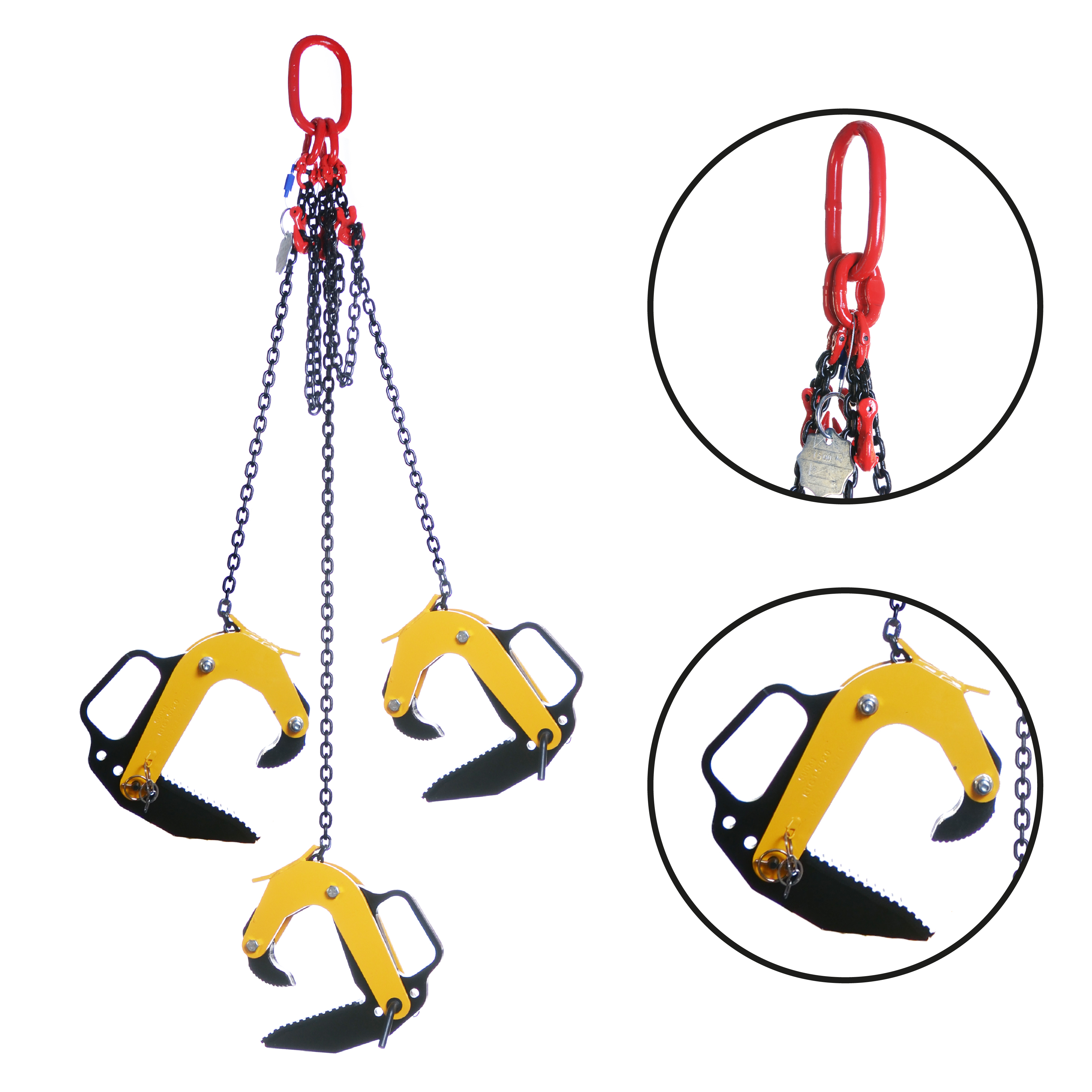 Reťazový záves BTG YALE - trojbodový (na betónové skruže) | SVX SK